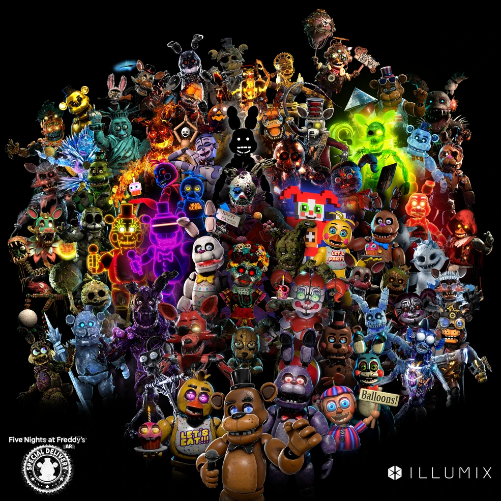 Todos Los Animatronicos De Five Nights Ats Freddys Fnaf Amino