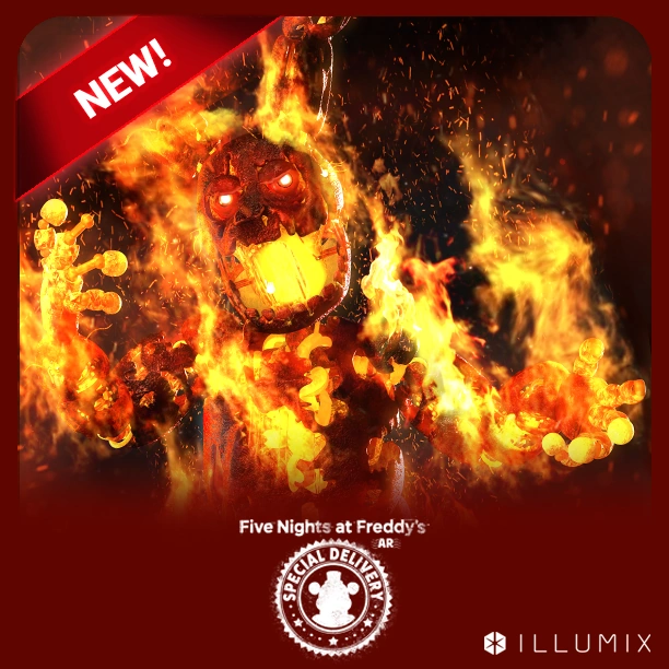 Flaming Springtrap | Freddy Fazbear's Pizza Wiki | Fandom