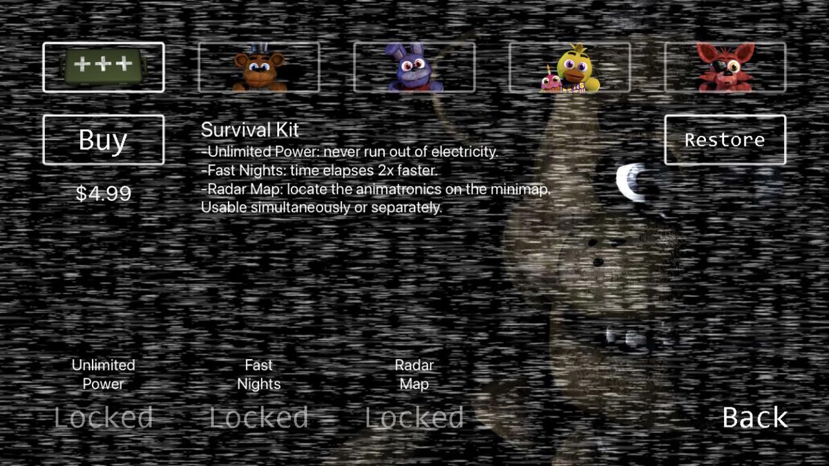 Unlockable Extras (FNaF1) | Five Nights at Freddy's Wiki | Fandom
