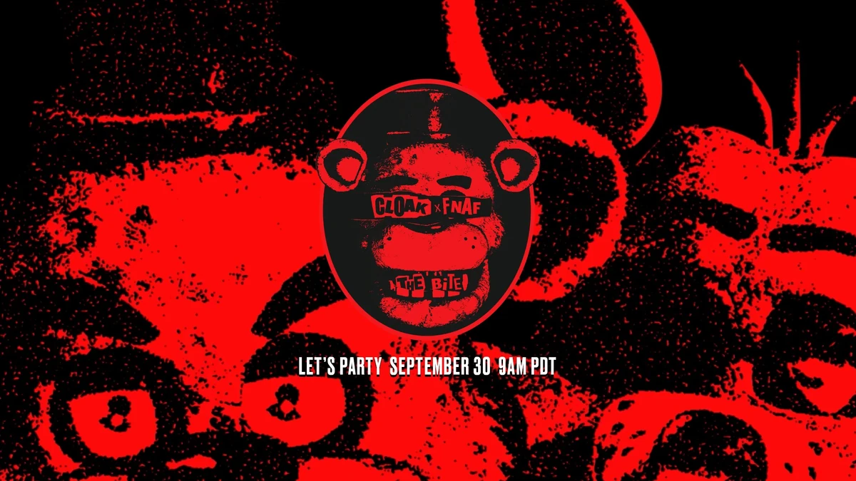 The Bite: CLOAK x Five Nights at Freddy's | Five Nights at Freddy's ...