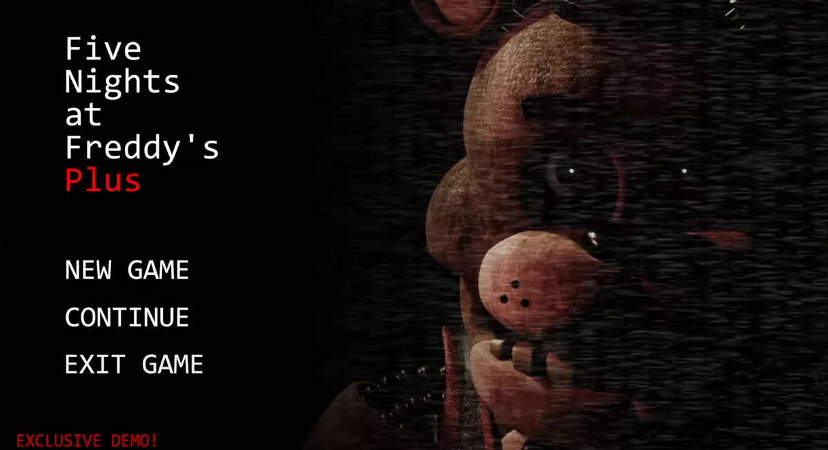Five Nights at Freddy's Plus: Exclusive Demo | Freddy Fazbear's Pizza ...