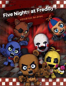 Five Nights at Freddy's Sticker Album | Five Nights at Freddy's Wiki ...