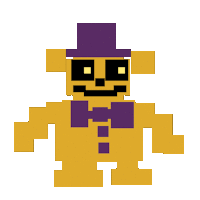 8-bit Fredbear | Wiki Freddy Fazbear's Pizza | Fandom