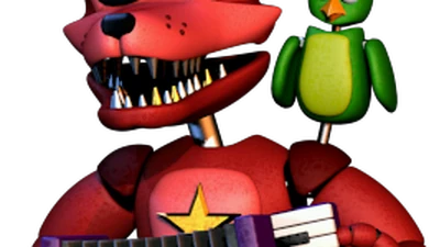 how to draw rockstar foxy