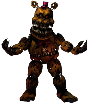 Nightmare Fredbear | Wiki Freddy Fazbear's Pizza | Fandom