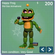 Happy Frog | Freddy Fazbears Pizzeria Simulator Wiki | Fandom