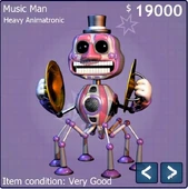 Music Man | Freddy Fazbears Pizzeria Simulator Wiki | Fandom