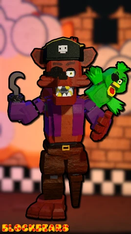 Foxy the Pirate Fox | Blockbears RP Wiki | Fandom