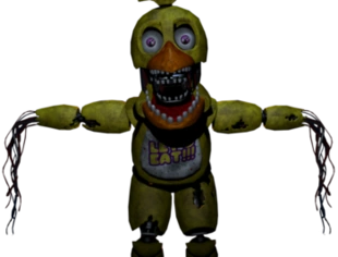 Withered Chica The Chicken | Freddyfazbear,s Wiki | Fandom