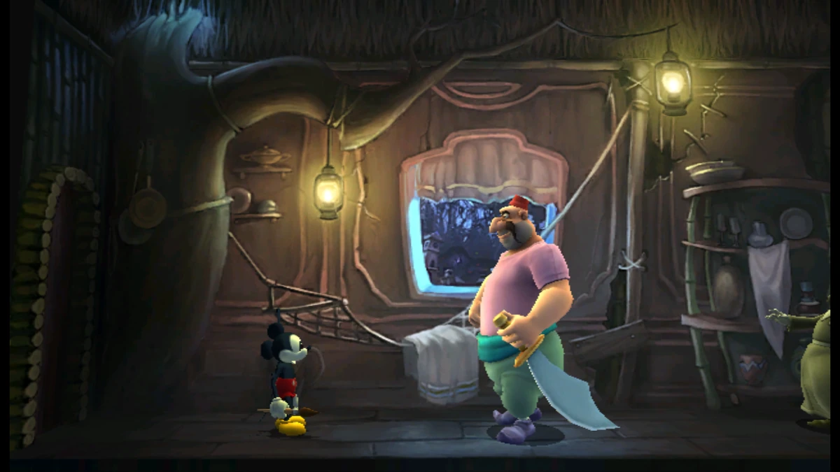 Damien Salt and Henrietta Move In | FreddyOfAxes' Epic Mickey Wiki | Fandom