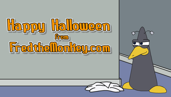 Halloween e-Card | Fred The Monkey Wiki | Fandom