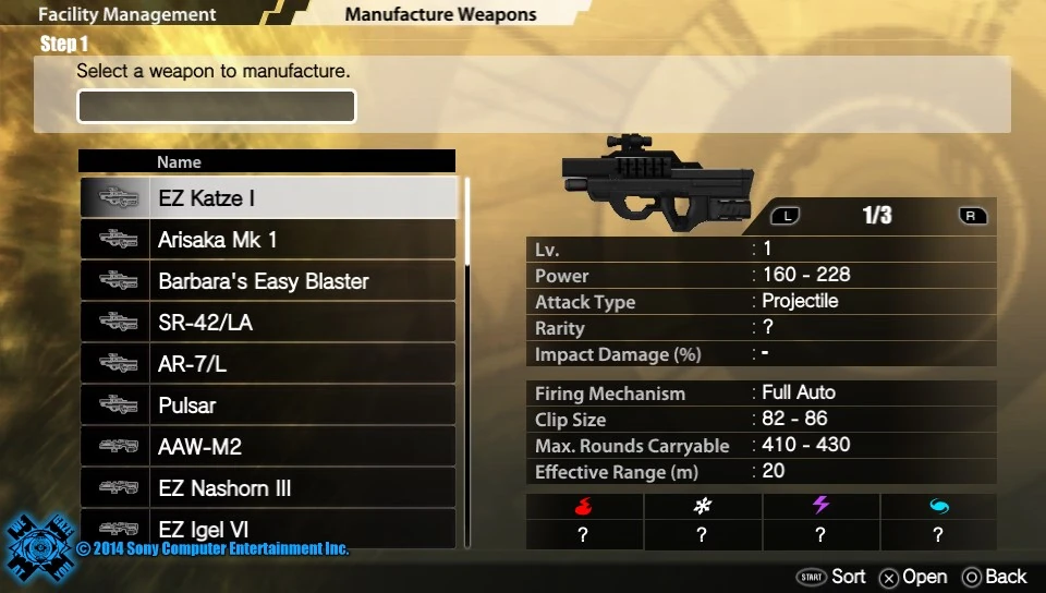 Assault Weapons | Freedom Wars Wiki | Fandom