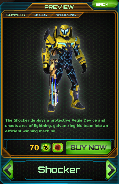 Shocker | FreeFall Tournament Wiki | Fandom