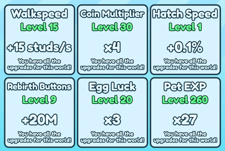 Upgrades | FreeHatcher Wiki | Fandom