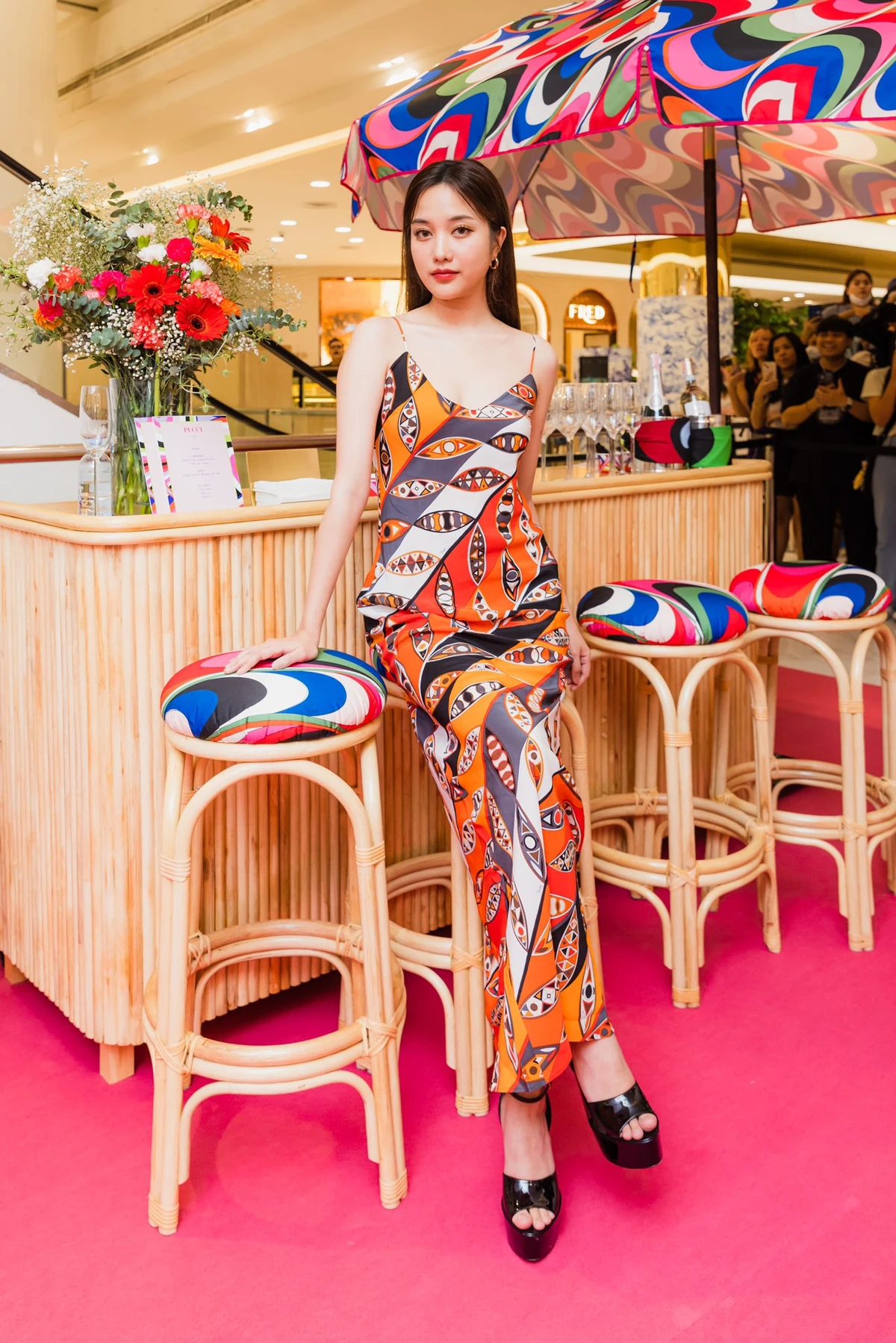 Emilio Pucci "Initials E.P." Collection Launching | Freen Sarocha Wiki ...