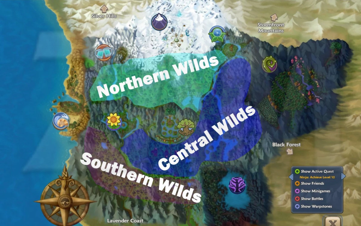 Central Wilds | FreeRealms Wiki | Fandom