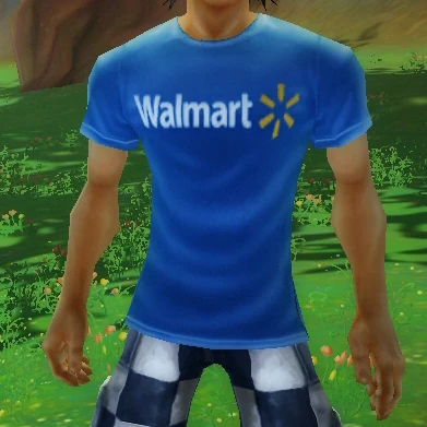 Walmart T-Shirt | FreeRealms Wiki | Fandom