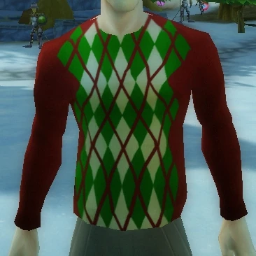 Argyle Holiday Sweater | FreeRealms Wiki | Fandom