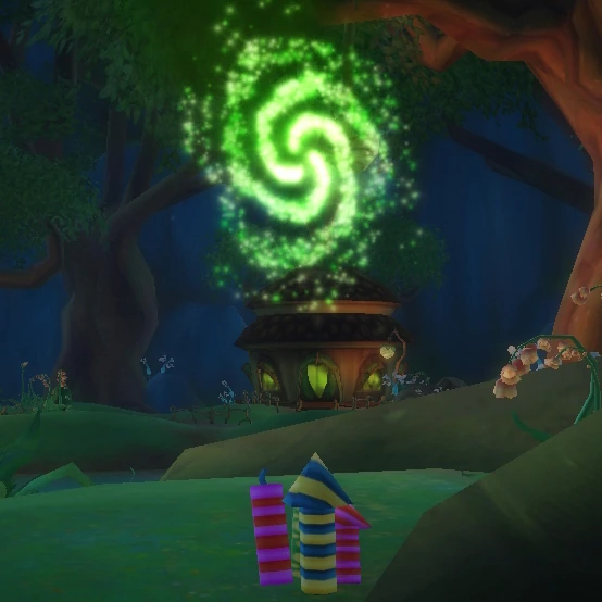 Green Pinwheel Firework | FreeRealms Wiki | Fandom