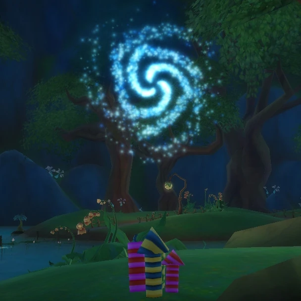 Blue Pinwheel Firework | FreeRealms Wiki | Fandom