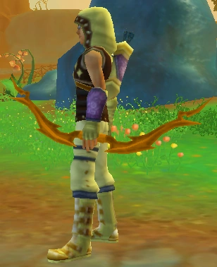 Archer's Raptor Bow of Flame | FreeRealms Wiki | Fandom