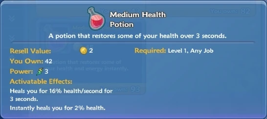 Medium Health Potion | FreeRealms Wiki | Fandom