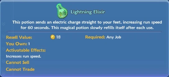 Lightning Elixir | FreeRealms Wiki | Fandom