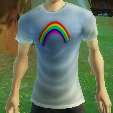 Rainbow T-Shirt | FreeRealms Wiki | Fandom
