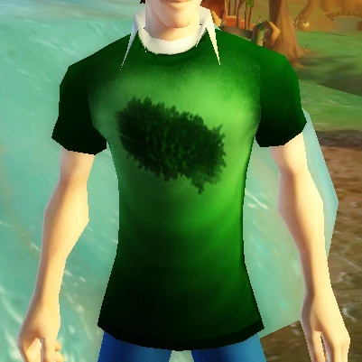 Designer Green T-Shirt | FreeRealms Wiki | Fandom