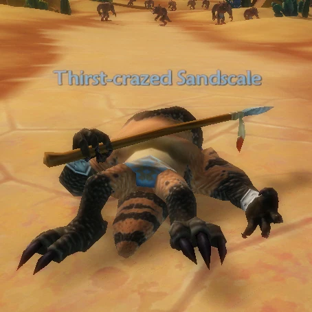 Thirst-crazed Sandscale | FreeRealms Wiki | Fandom