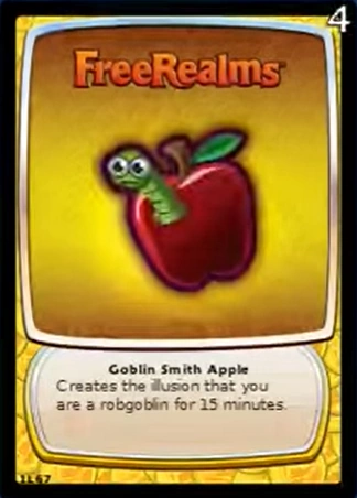Goblin Smith Apple | FreeRealms Wiki | Fandom