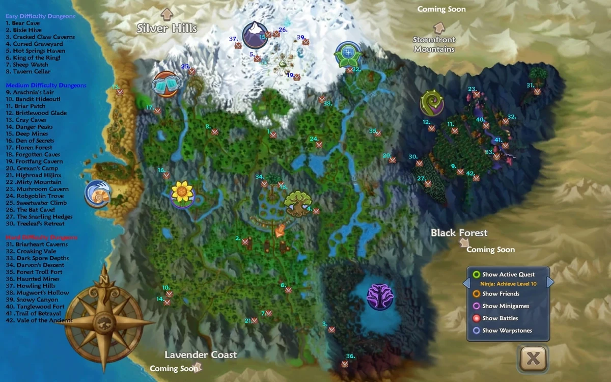 User blog:Xbridesmaidx/New Territory Map | Free Realms Warrior Cats ...