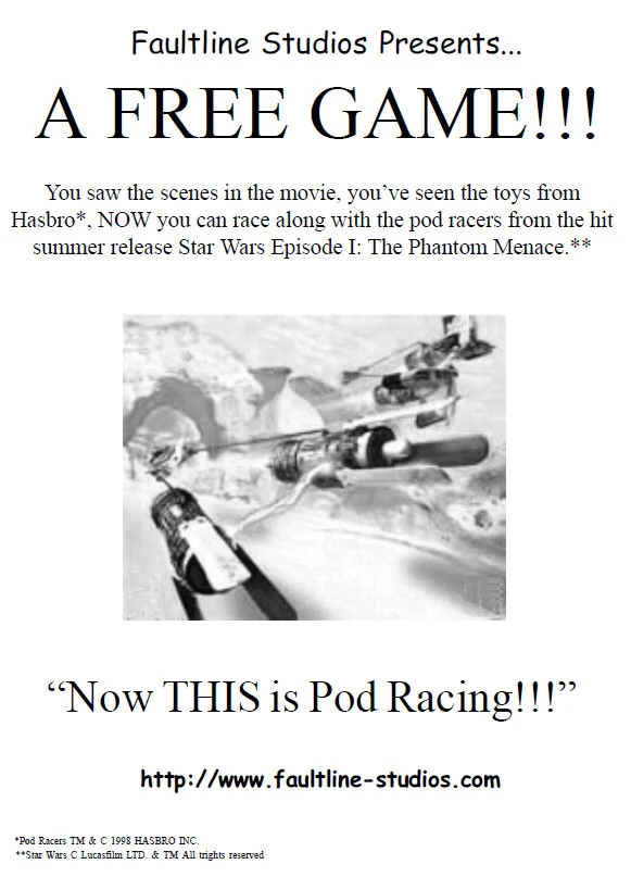 Now This Is Pod Racing | Freewargamesrules Wiki | Fandom