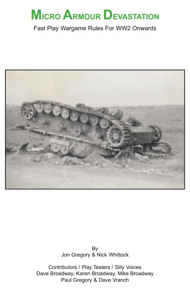 M.A.D. | Freewargamesrules Wiki | Fandom