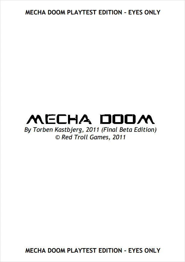 Mecha Doom | Freewargamesrules Wiki | Fandom