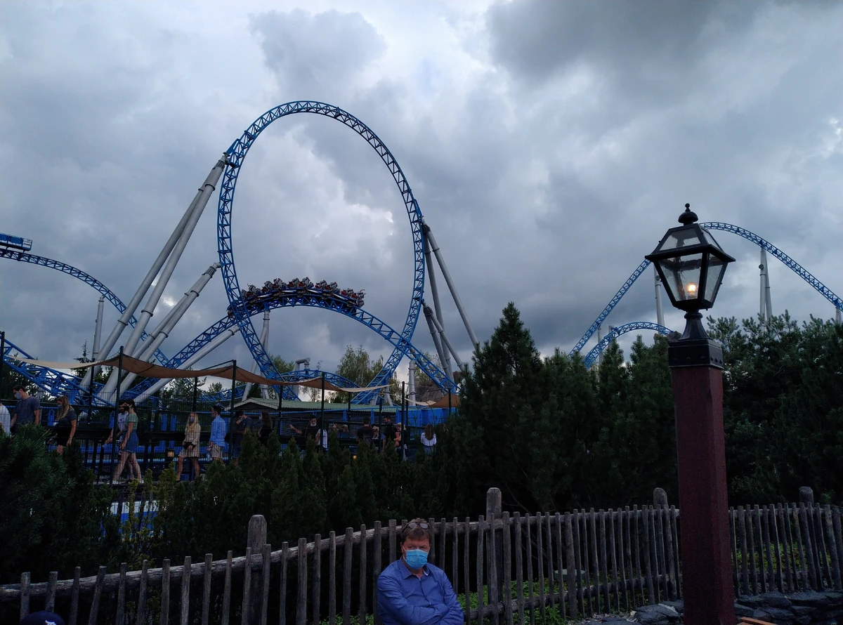 Blue fire Megacoaster | FreizeitparkFUN Wiki | Fandom