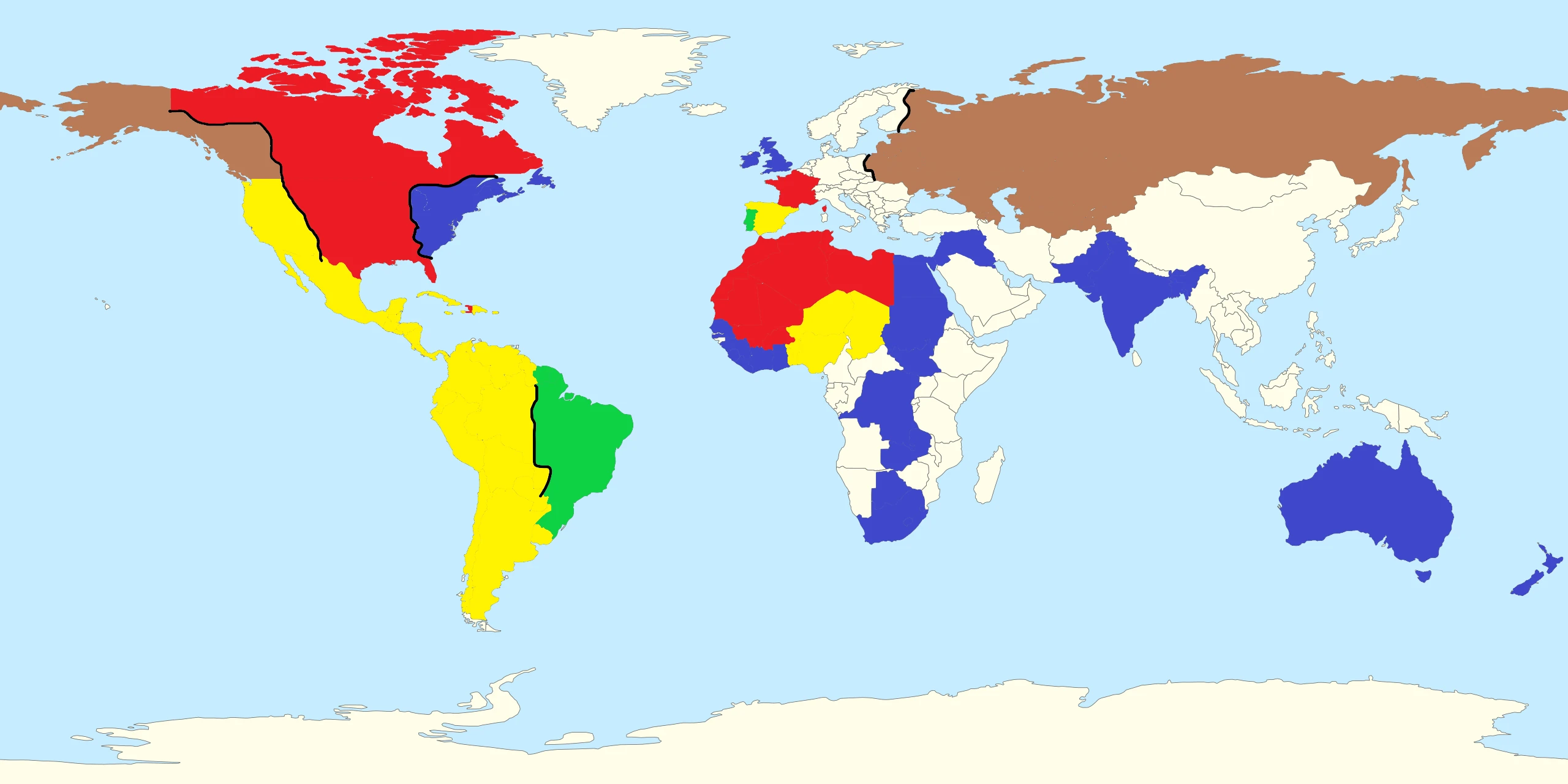 European Colonialism Map