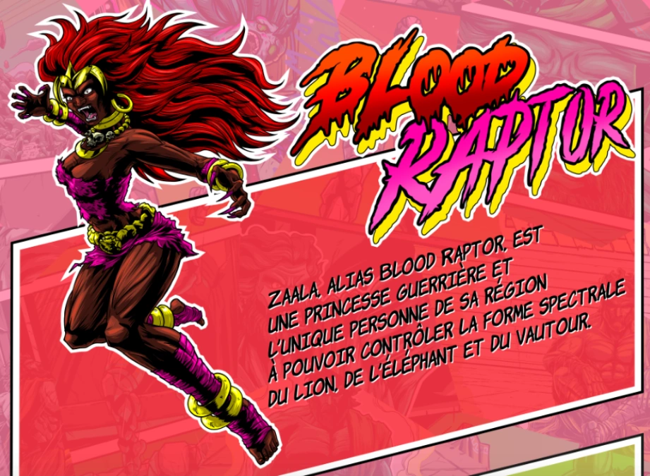Blood Raptor | Wiki Frenchsuperheroes | Fandom