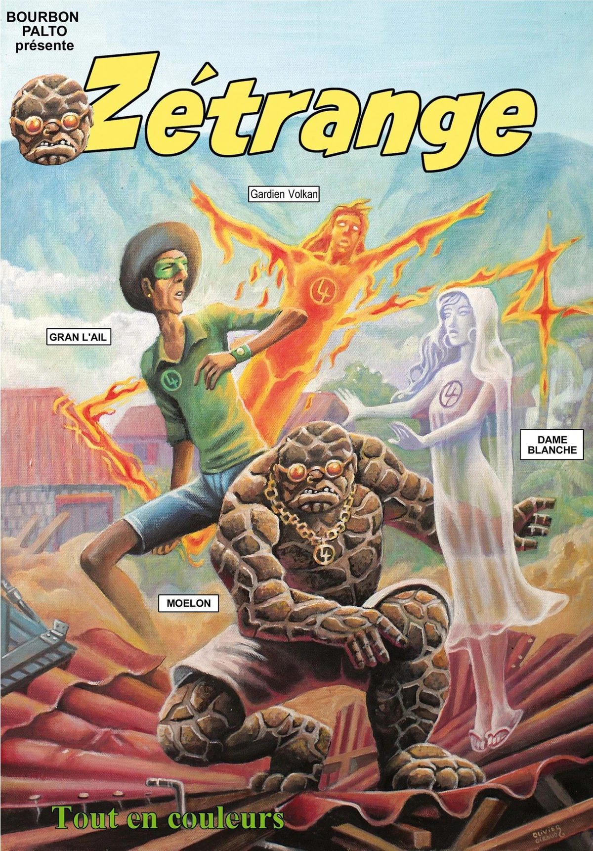 Les 4 Supers Dalons | Wiki Frenchsuperheroes | Fandom