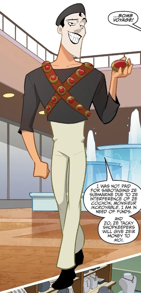 Bomb Voyage | Wiki Frenchsuperheroes | Fandom