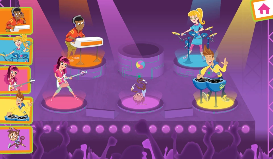 Spies on Stage game | Fresh Beat Band of Spies Wiki | Fandom