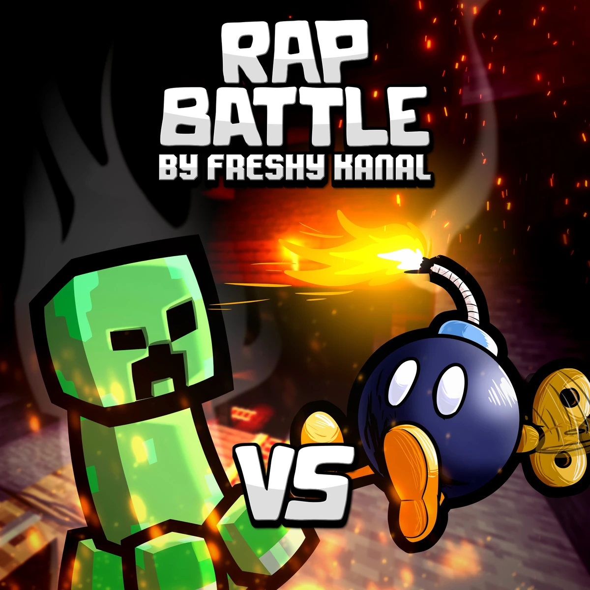 Creeper vs Bob-Omb/Rap Meanings | Freshy Kanal Cinematic Wiki | Fandom