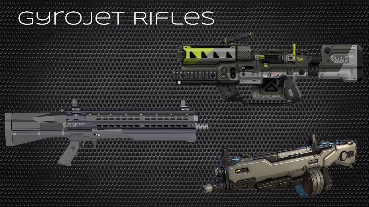 Gyrojet Rifles | Friar's Tabletop Worlds Wiki | Fandom