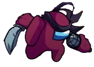 Ash Maroon | Friday Night Funkin Among Us Wiki | Fandom