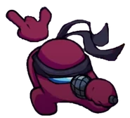 Ash Maroon | Friday Night Funkin Among Us Wiki | Fandom