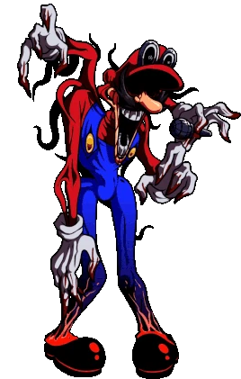Super Horror Mario | Friday Night Funkin': Mario's Madness Wiki | Fandom