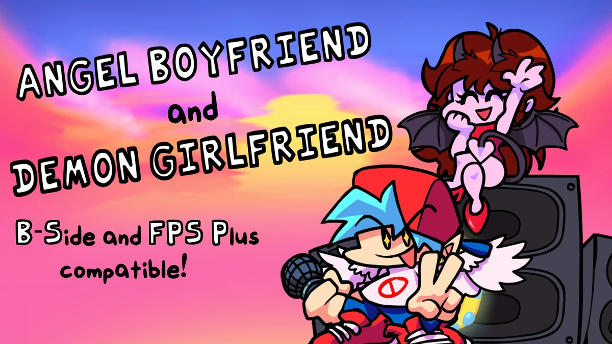 Angel Boyfriend & Demon Girlfriend | Funkipedia Mods Wiki | Fandom