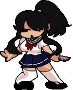 Ayano Aishi (AlenySTTB) | Funkipedia Mods Wiki | Fandom