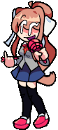 Monika Over BF | Funkipedia Mods Wiki | Fandom