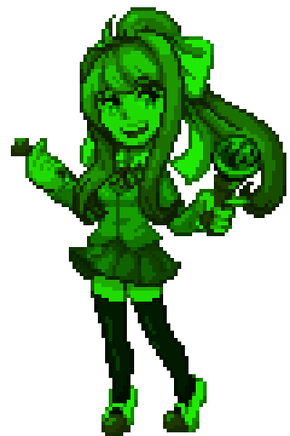 Green Monika Takeover | Funkipedia Mods Wiki | Fandom